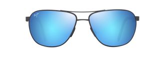Maui Jim Brille Gr&ouml;&szlig;e 61 mm Silber/Eye SIZE: 61 Temple LENGTH: 140 Vertical SIZE: 46