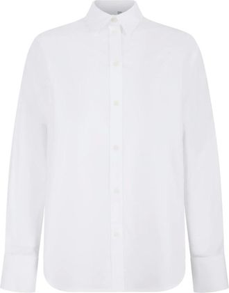 Douuod Femme, Blouses et Chemises, Blanc, Taille: 40 FR Chemise Oversize en Coton Blanc