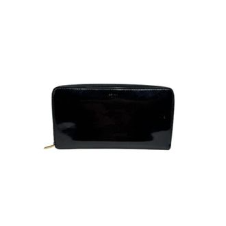Celine Portefeuille Pre-owned en cuir verni - Femme - Pre-owned - Noir - Taille: ONE Size