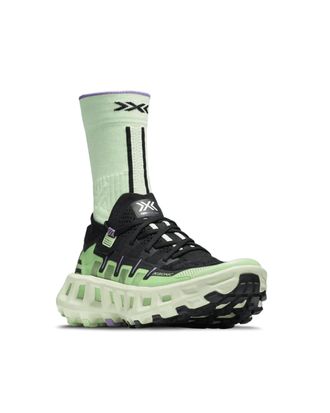 X Bionic Mens Sneakers Terraskin X01 Digital Lime-Black Lime-X Black Upper: Polyester Trainers Lime/x