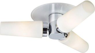 Marksl&ouml;jd Markslojd - brastad - 3 Licht Badezimmer Deckenleuchte Chrom IP44, E14