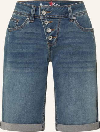 Buena Vista Jeans-Bermudas blau