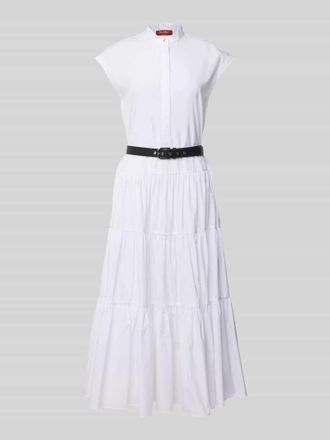 Max Mara Maxikleid mit Stehkragen Modell BAIRO