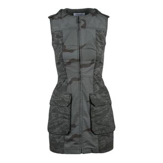 Marine Serre Femme, Robes, Multicolore, Taille: 34 FR Tubino in tela militare