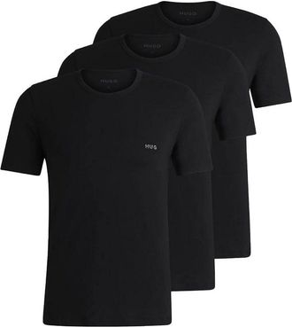 HUGO BOSS T-Shirt HUGO 3er Pack T-Shirt, schwarz 50480088-005