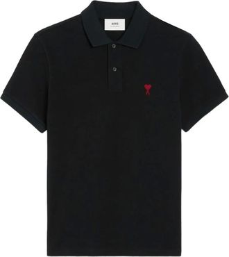 Ami Homme, Tops, Noir, Taille: XL ADC Polo