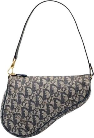 Dior Pre-owned Mini Saddle - Femme - Pre-owned - Bleu - Taille: ONE Size