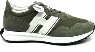 Hogan Homme, Chaussures, Vert, Taille: 40 1/2 EU H601 Baskets