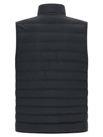 Brunello Cucinelli Quilted Techno Fabric Vest - Black