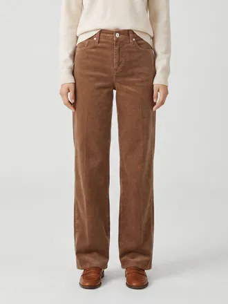 7 For All Mankind Lotta High-Waist Cordjeans mit geradem Bein