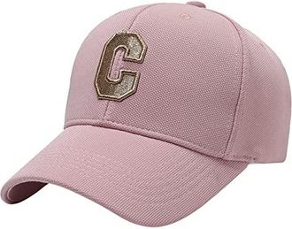 Generic Casquette de baseball brod&eacute;e avec lettres - Casquette dext&eacute;rieur - Couple sauvage - Pour homme et femme - Visi&egrave;re de course &agrave; pied - Pour femme, C, Ta