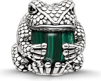 Thomas Sabo Thomas Sabo Damen Bead Frosch grüner Malachit Karma Beads 925 Sterling Silber K0193-880-6