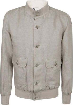 Barba Homme, Vestes, Beige, Taille: XL Sport Jacket