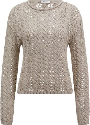 Peter Hahn Rundhals-Pullover Peter Hahn beige