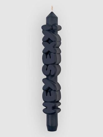 Candle Hand 3D Taper Bougie noir