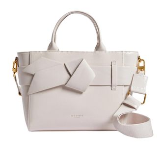 Ted Baker Jimsa Knot Bow Elfenbein Umh&auml;ngetasche