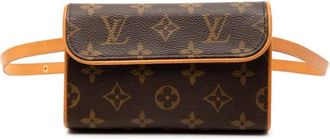 Louis Vuitton 2004 Monogram Pochette Florentine belt bag - Braun