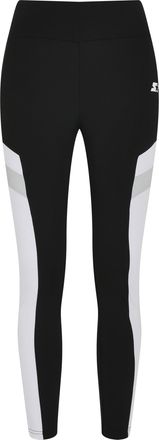 Starter Black Label Damen Ladies Starter Highwaist Sports Leggings Black/White, L