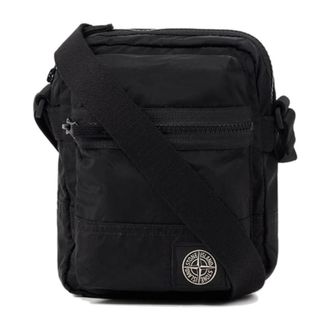 Stone Island Sac bandouli&egrave;re - Homme - Sacs - Noir - Taille: ONE Size
