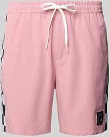 Quiksilver Relaxed Fit Badeshorts mit Label-Patch