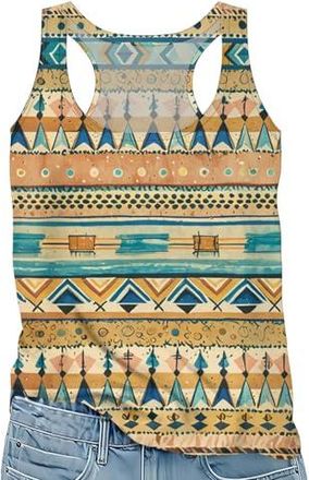 Generic Debardeur Femme Chic et &eacute;l&eacute;gant Chemisier sans Manche R&eacute;tro D&eacute;bardeur Crop Top Ete Haut Chic et Elegant Caraco Vetement Femme Ete Veste Tee Shirt sans