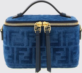 Fendi Mini Sac FENDI Femme couleur Bleu