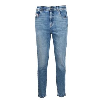 Diesel Femme, Jeans, Bleu, Taille: W28 Jeans Élégants avec Mélange de Coton