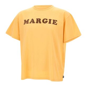 Maison Margiela Homme, Tops, Orange, Taille: S Vintage Jersey T-Shirt