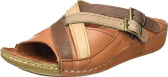 Andrea Conti Damen 771516 Sandale, Cognac Komb, 39 EU