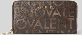 Valentino Handbags Portemonnaie mit Allover-Label-Print Modell REGINA