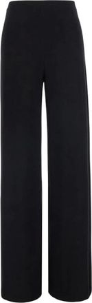 Norma Kamali Pantalon Coupe Bias - Femme - Pantalons - Noir - Taille: 40 FR