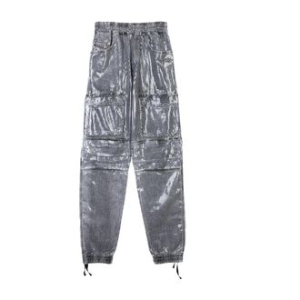 Diesel D-mirt Straight Hosen - - Trousers - Damen - Grau - W26