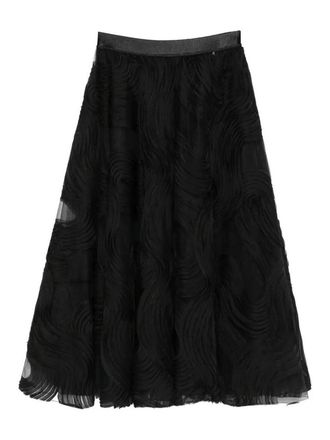 Nissa Jupe Midi - Noir