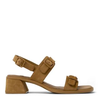 Camper Sandaletten mit Absatz - Sandalen Kora - Gr. 35 (EU) - in Braun - f&uuml;r Damen