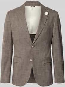 Mc Neal Slim Fit 2-Knopf-Sakko mit Reverskragen