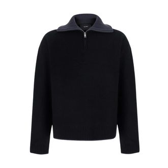Axel Arigato Trace Half Zip Sweater - - Knitwear - Herren - Schwarzk - S