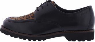 Sioux Damen Meredith Oxford-Schuh, Schwarz, Karamell, 40.5 EU Weit