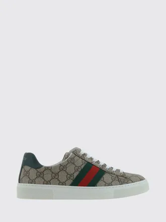 Gucci Baskets basses Ace en tissu GG Supreme &agrave; monogramme