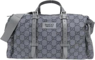 Gucci unisex, Pre-owned, Gris, Taille: ONE Size Sac Week-end Pre-owned