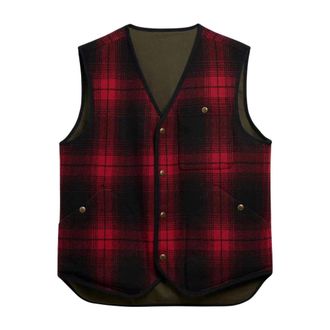 Sebago Gilet &agrave; carreaux Wildriver - Homme - Costumes - Multicolore - Taille: M