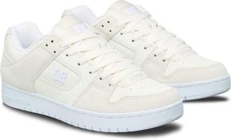 DC Manteca SE - Baskets en cuir - Blanc cass&eacute;