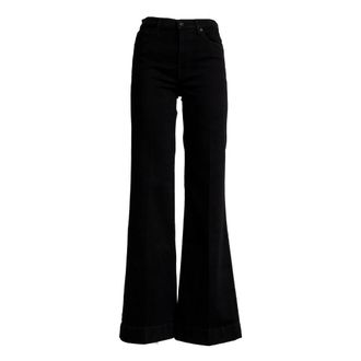 7 For All Mankind Modern Dojo - - Trousers - Damen - Schwarzk - W24