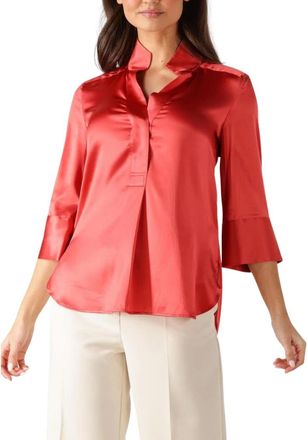 Kudibal Copenhagen Damen, Blusen & Hemden, Rot, SGr&ouml;&szlig;e