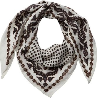 Sofie Schnoor Femme, Accessoires, Blanc, Taille: ONE Size Dinasw Scarf