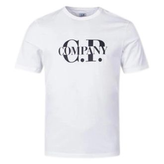 C.P. Company Kurz&auml;rmeliges T-Shirt - - Tops - Herren - Wei&szlig; - XL