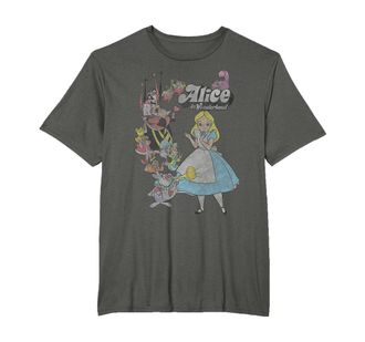 Disney Alice In Wonderland Group Surrounds Alice T-Shirt