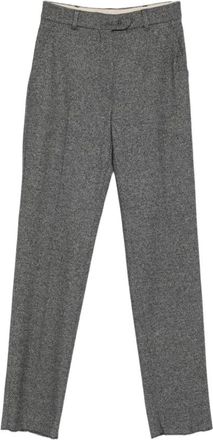Max Mara Femme, Pantalons, Gris, Taille: 40 FR Pantalon cigarette en jersey