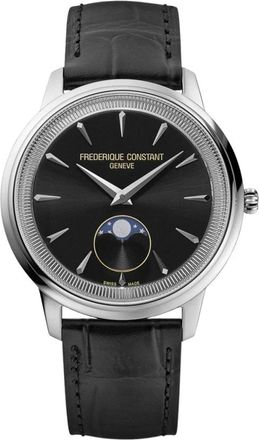 Frederique Constant Frederique Constant, Femme, Accessoires, Noir, Taille: ONE Size Moneta Moonphase