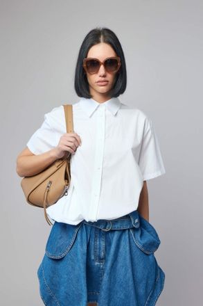 Loewe Short Sleeve Draped Shirt