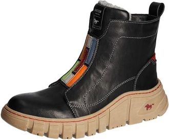 Mustang Jeans Bottines Femme 1499-606, Pointure:39 EU, La Couleur:Noir